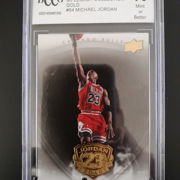 Upper Deck | Other | Michael Jordan Gold Legacy Collection Card | Poshmark